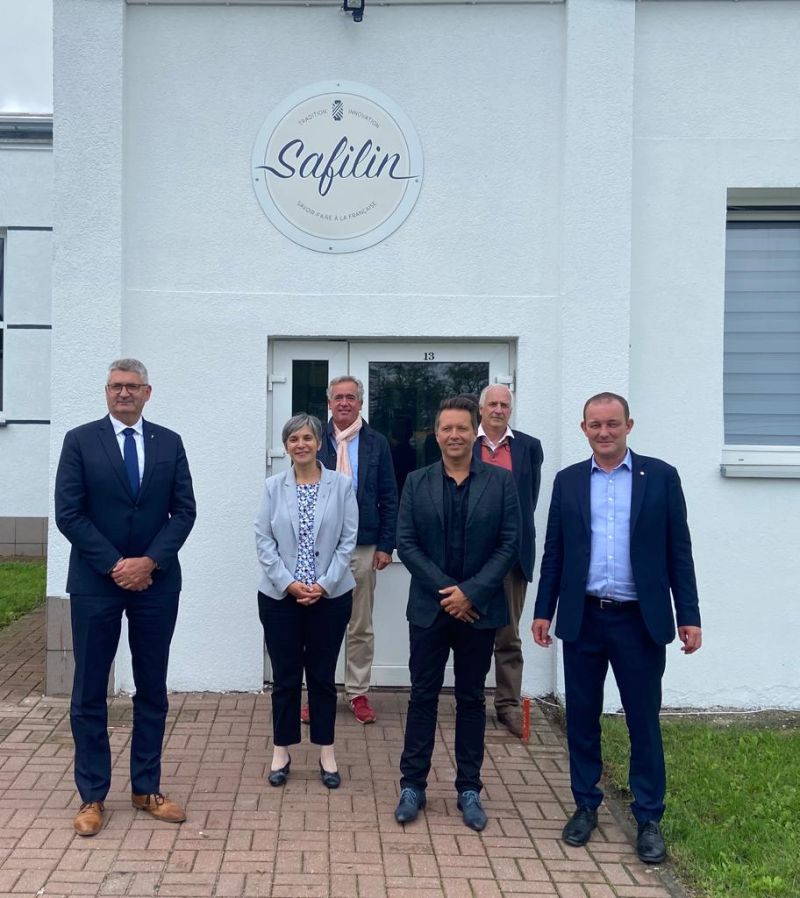 SAFILIN reçoit une délégation de députés Français dans sa filature au ...