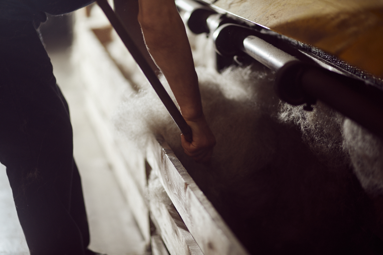 The choice of raw materials to make Safilin linen yarn.